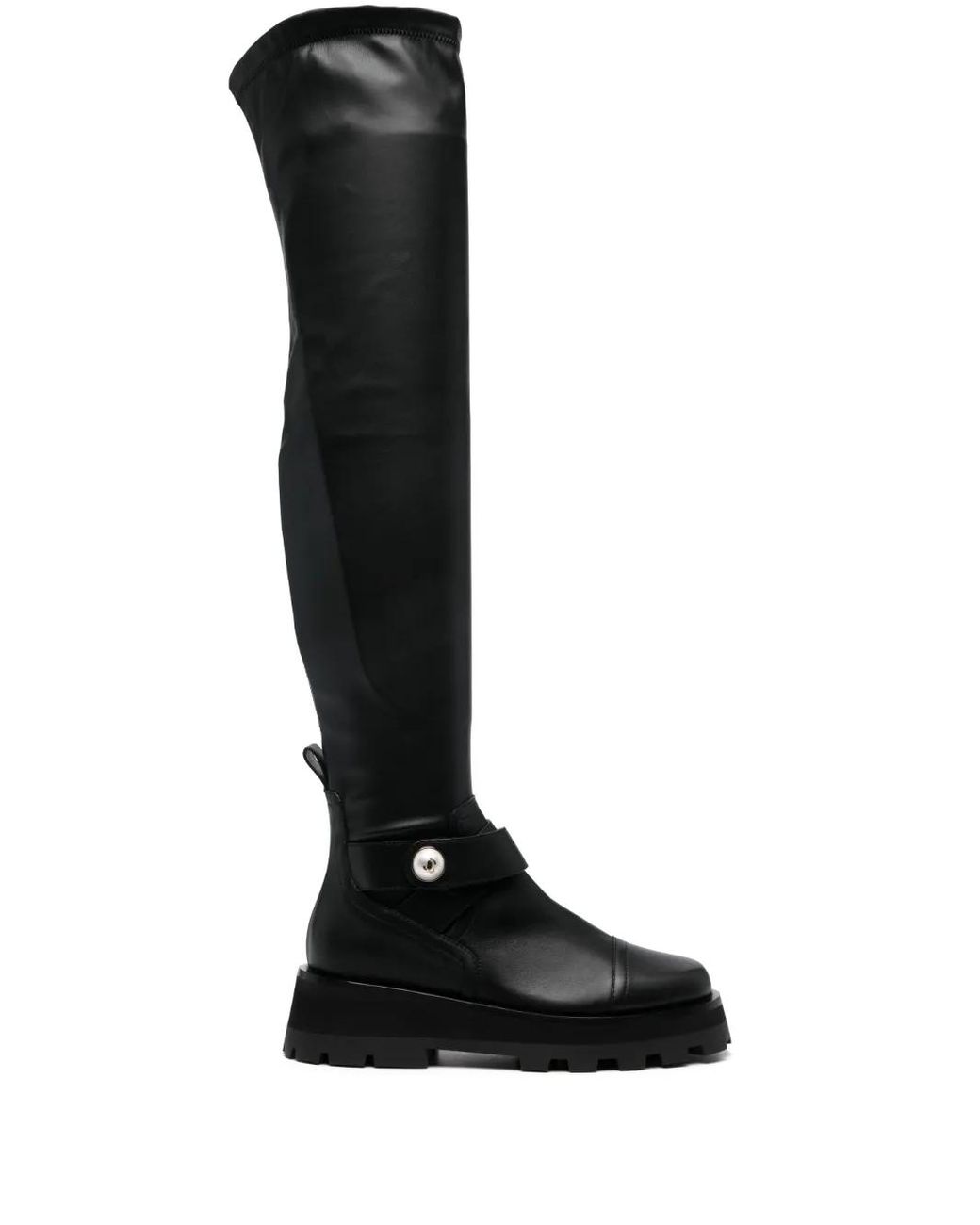 Jimmy Choo Meena Knee Boots in Black | Lyst