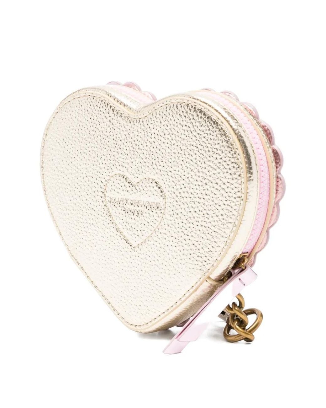 Kurt Geiger Heart Cake Bag Charm in Pink | Lyst
