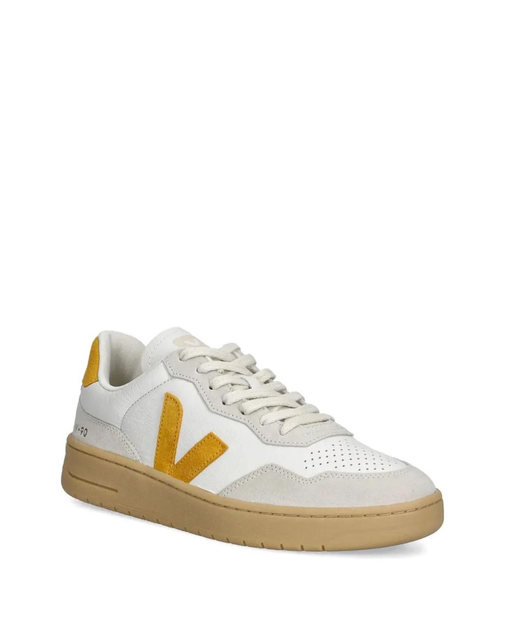 Veja V-90 Sneakers in Metallic for Men | Lyst