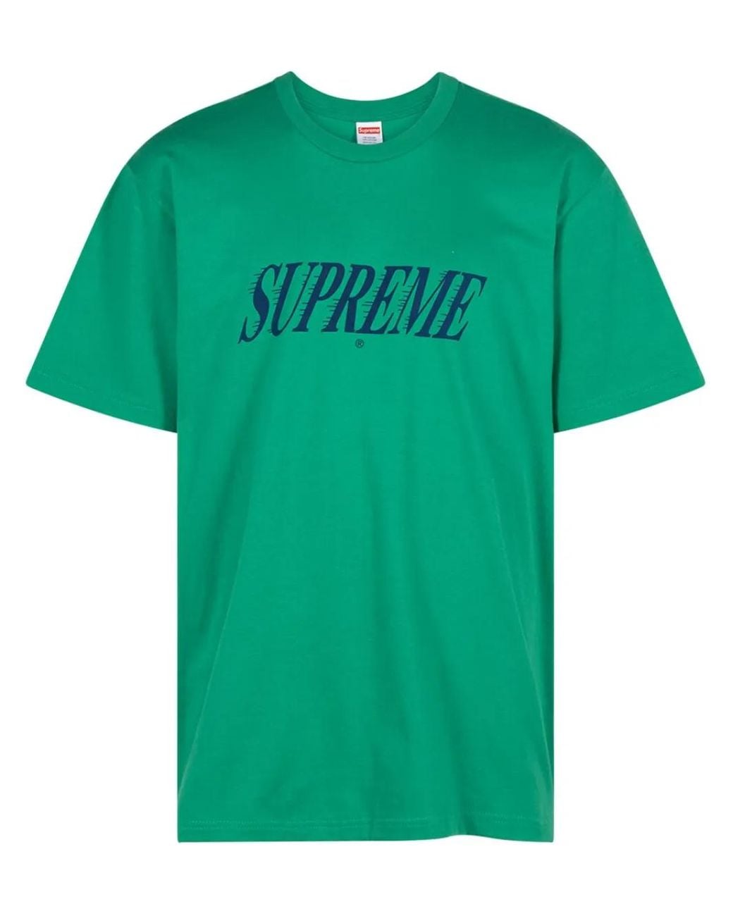 Supreme Slap Shot Logo-Print T-Shirt in Green | Lyst UK