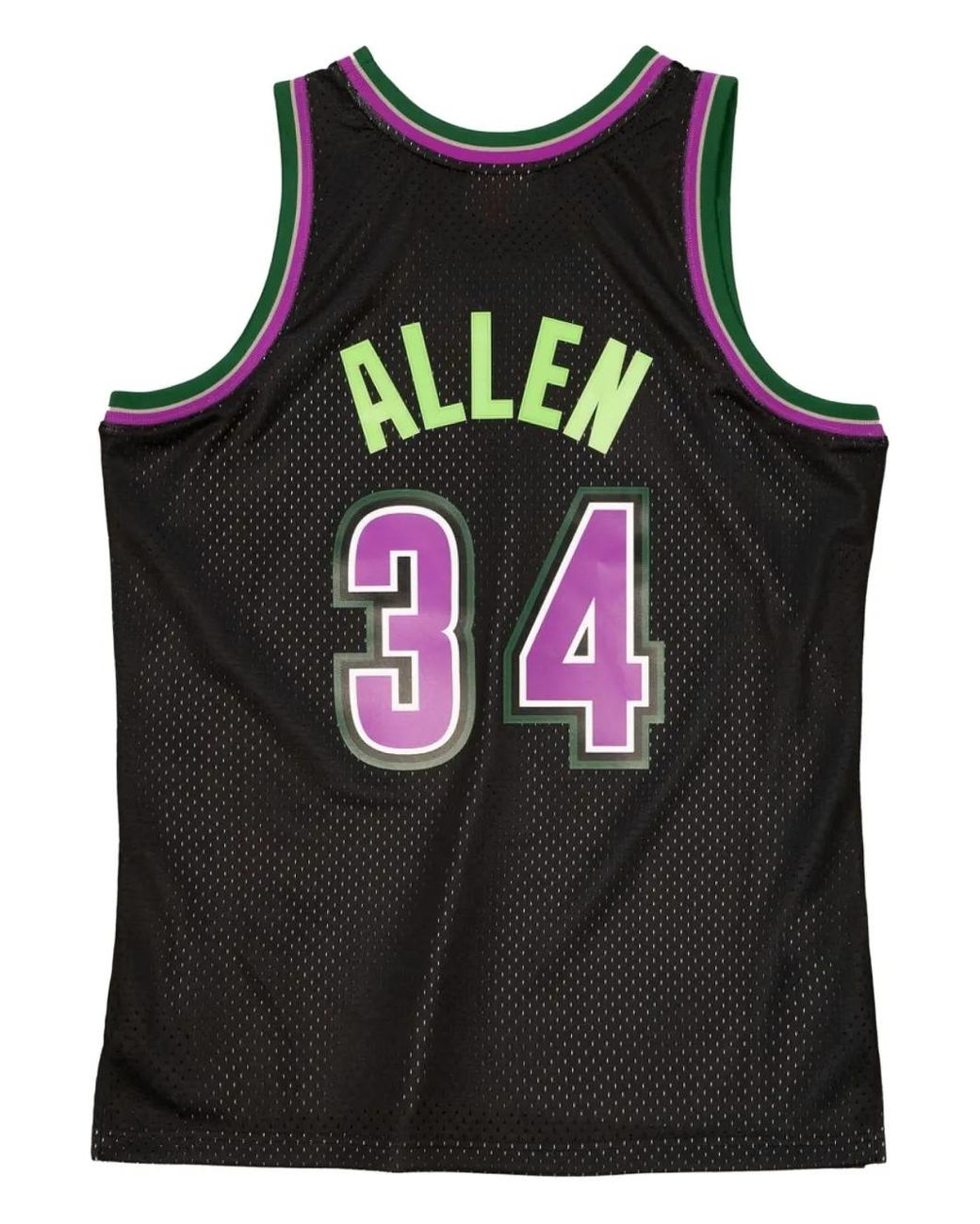 Mitchell & Ness Nba Milwaukee Bucks 1996 Ray Allen Jersey in Gray for ...