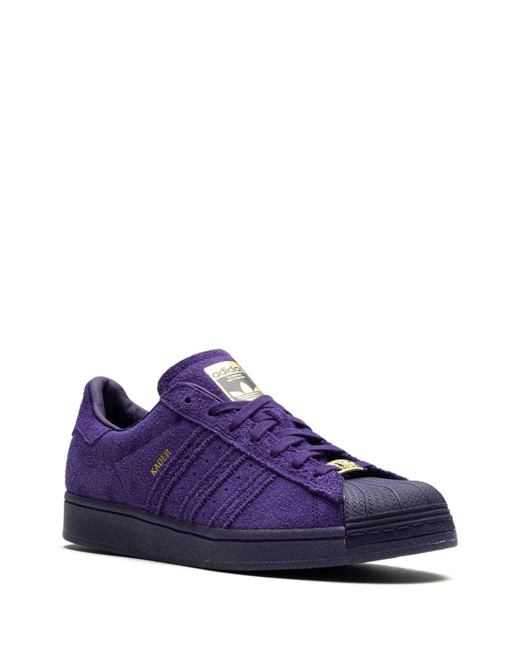 adidas X Kader Superstar Adv "Sylla Dark" Sneakers in Purple for Men | Lyst