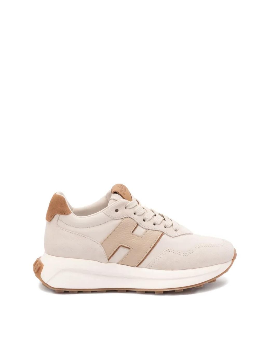 Hogan H641 Logo-Detail Sneakers in White | Lyst UK