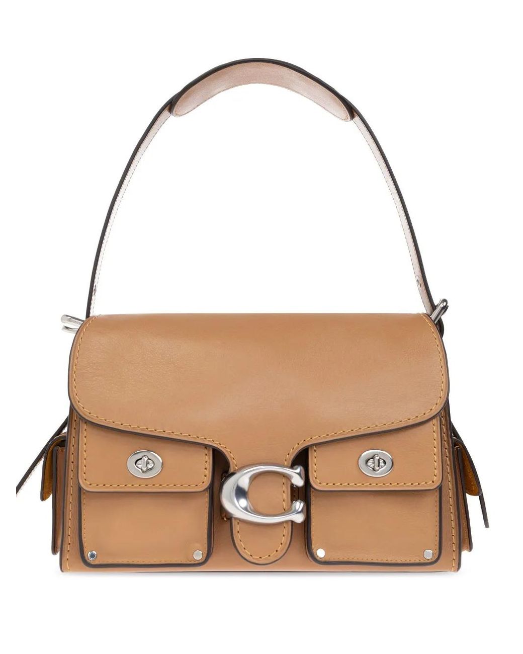COACH Tabby Tote Bag in Brown | Lyst