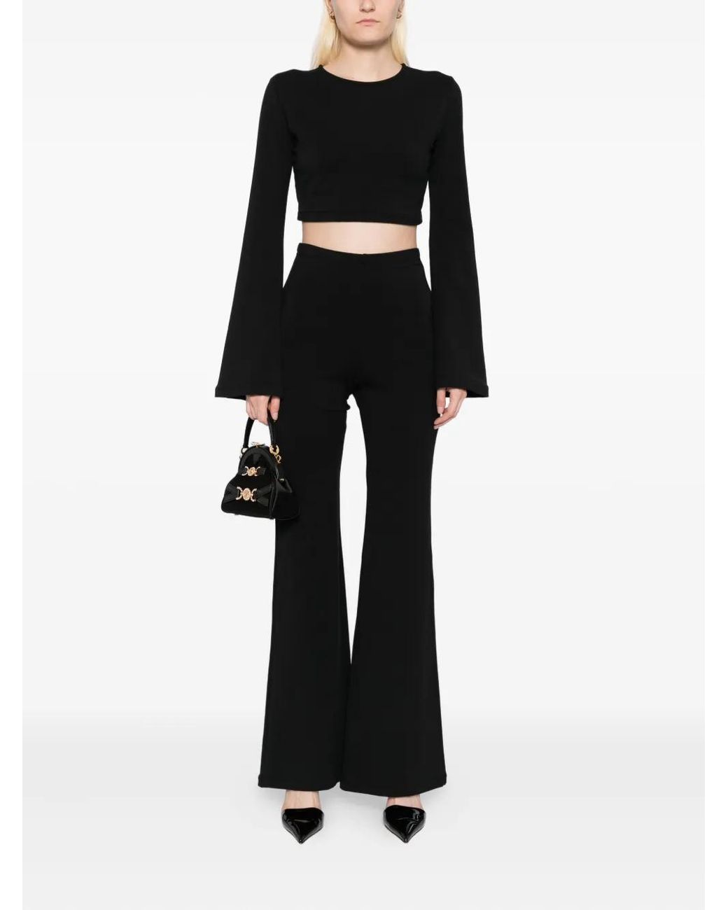 Xenia Magera Jersey Set in Black | Lyst