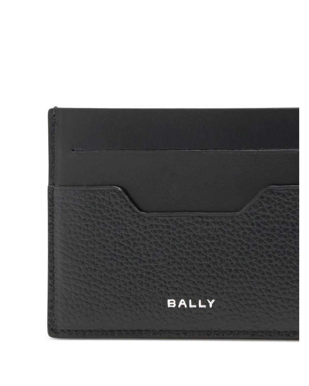 Bally Capitol Leather Card Holder in Black for Men | Lyst