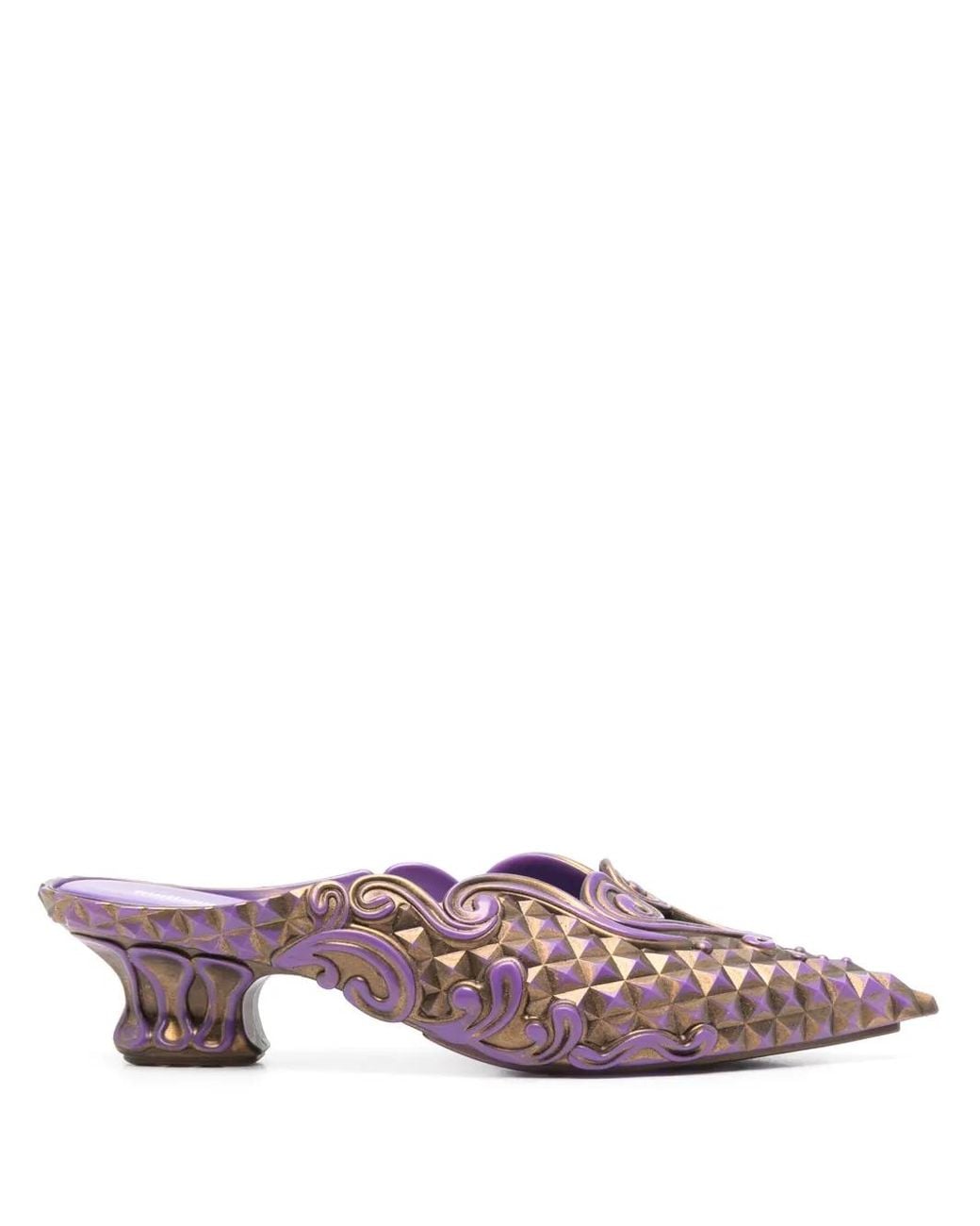 Y. Project X Melissa 40Mm Court Mules in Pink | Lyst