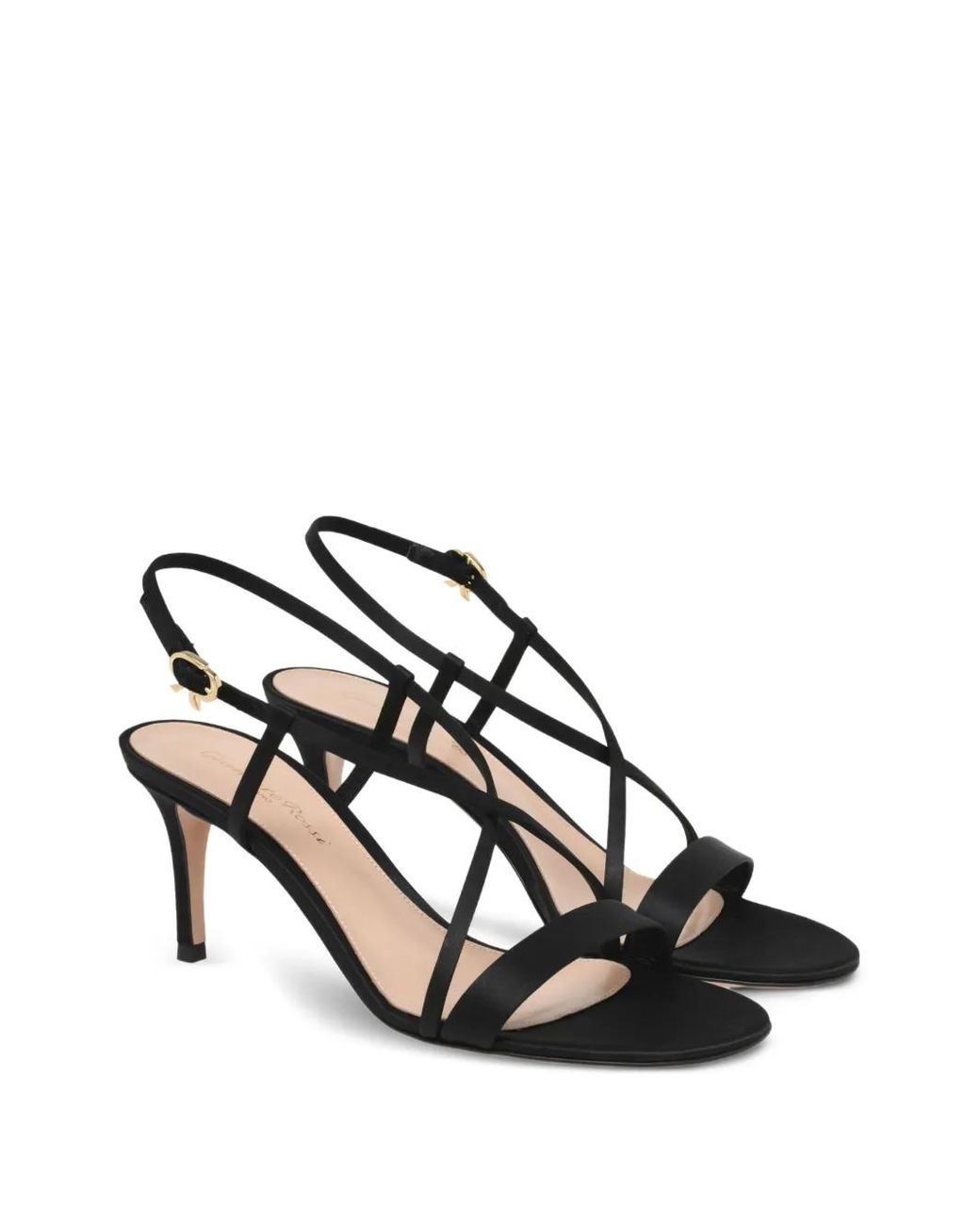 Gianvito Rossi 70Mm Larisse Sandals in Brown | Lyst