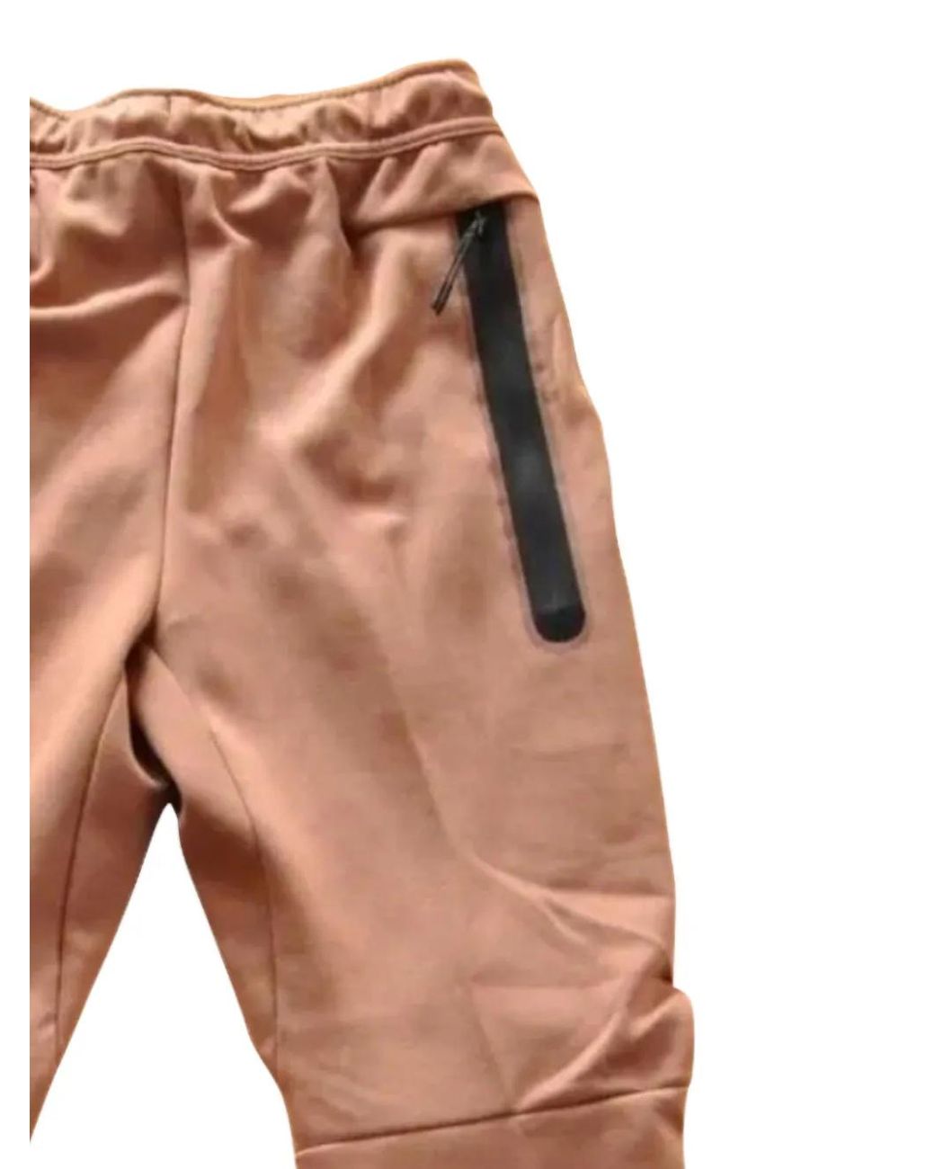 Nike Tech Fleece Track Pants in Natural for Men | Lyst