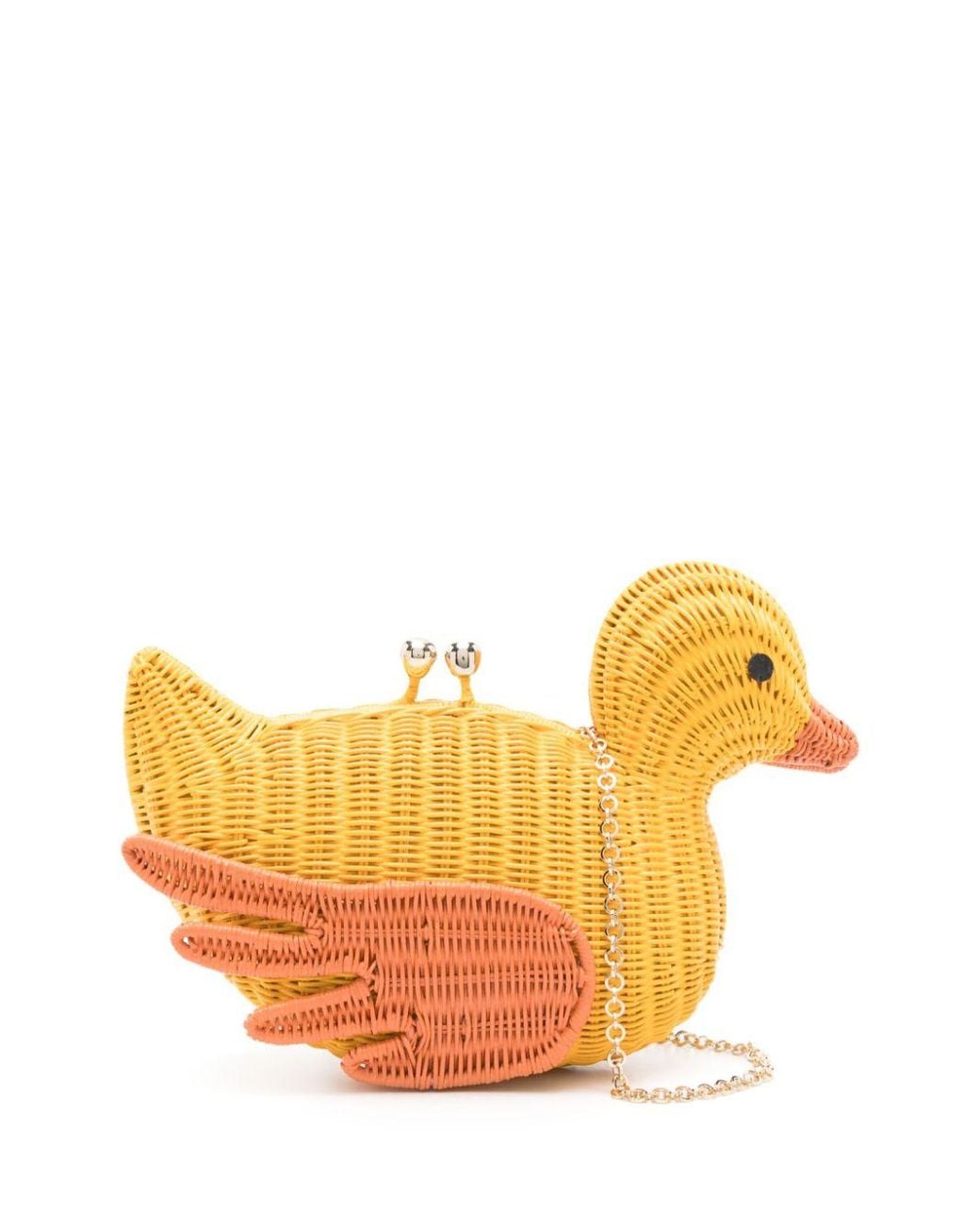 Serpui Kevin Clutch Bag in Orange | Lyst