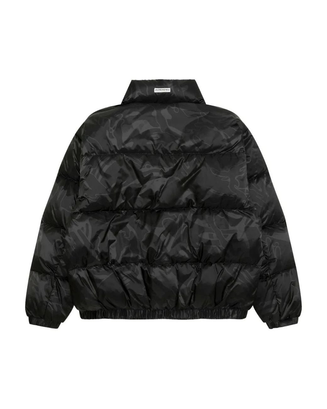 Aape By A Bathing Ape Logo Puffer Jacket in Black for Men | Lyst