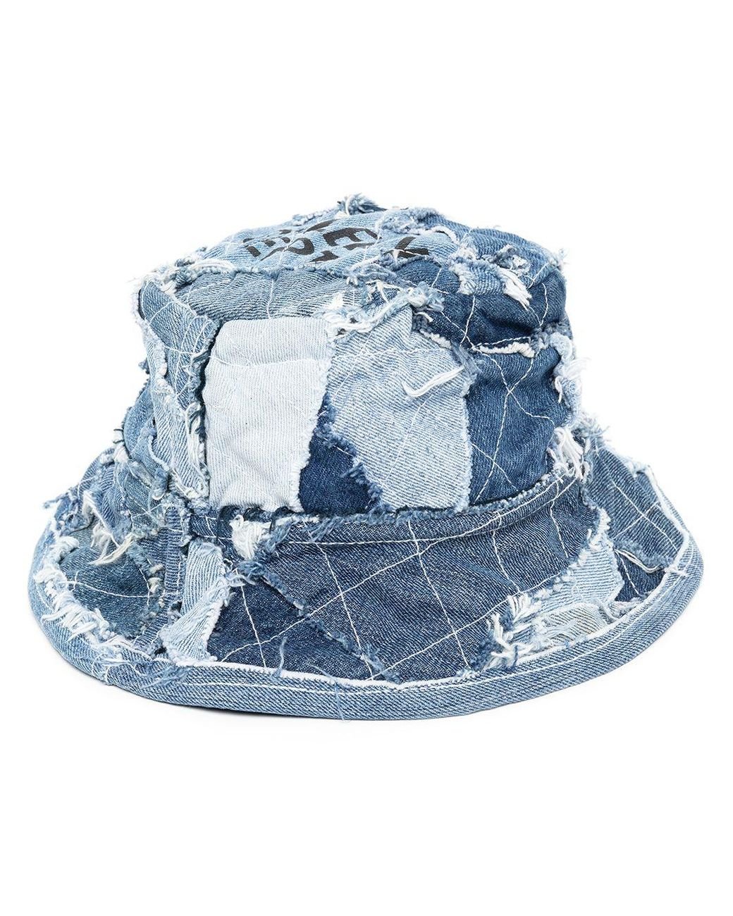 GALLERY DEPT. Denim Patchwork Bucket Hat in Blue for Men | Lyst UK