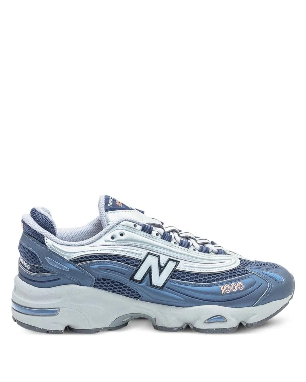 New Balance 1000 Logo Sneakers in Blue for Men | Lyst