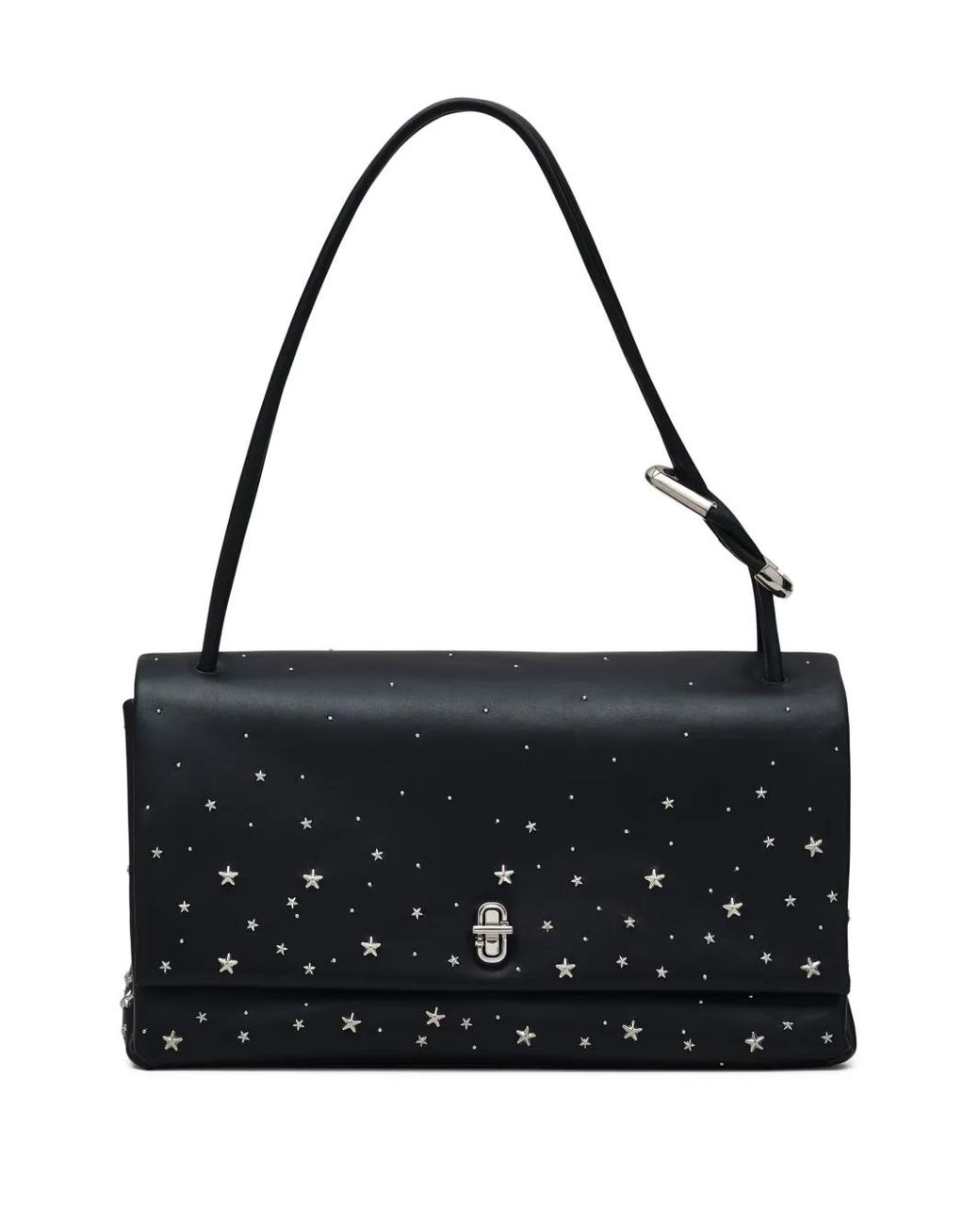 Marc Jacobs The Mini Star Studded Dual Shoulder Bag in Black | Lyst