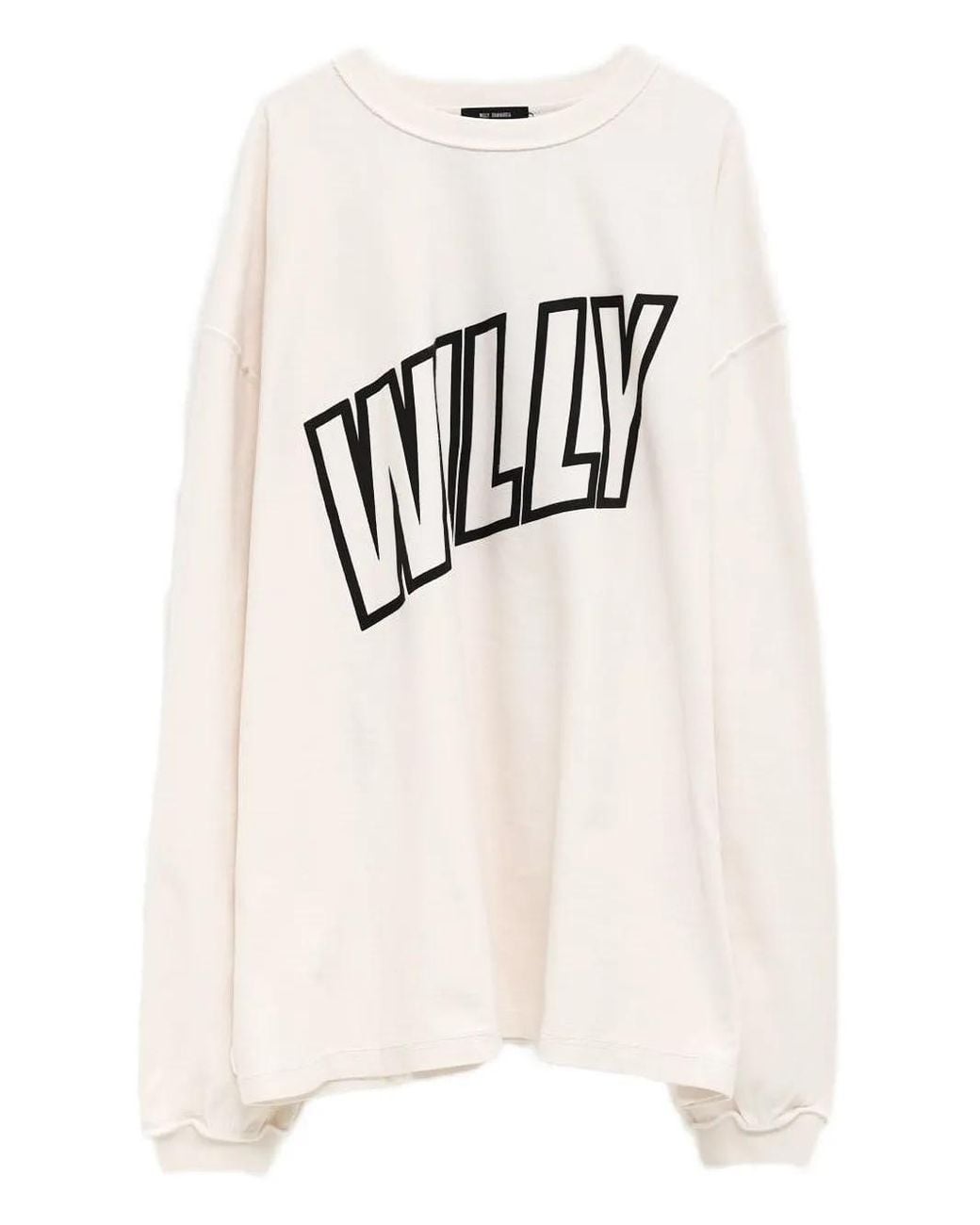 Willy Chavarria Long-Sleeve T-Shirt in White for Men | Lyst UK