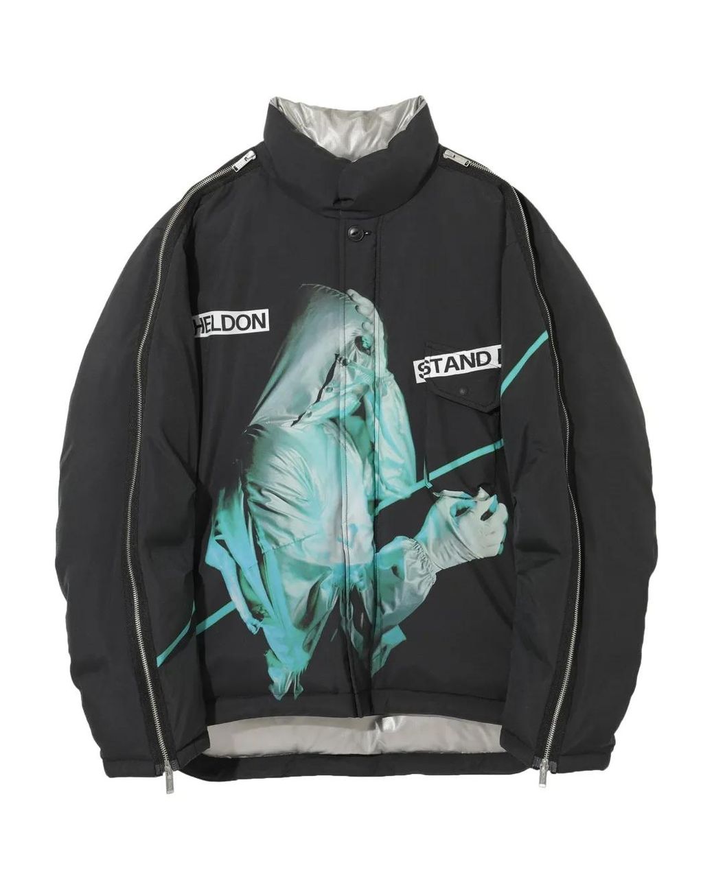 Undercover Heldon Standby Long-Sleeve Jacket in Grey for Men | Lyst UK