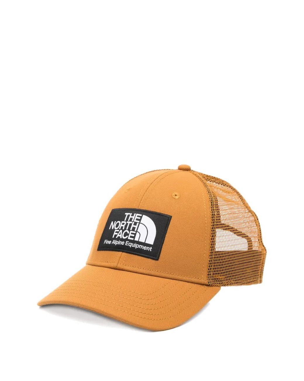 The North Face Mudder Trucker Logo-Patch Cap in Pink | Lyst