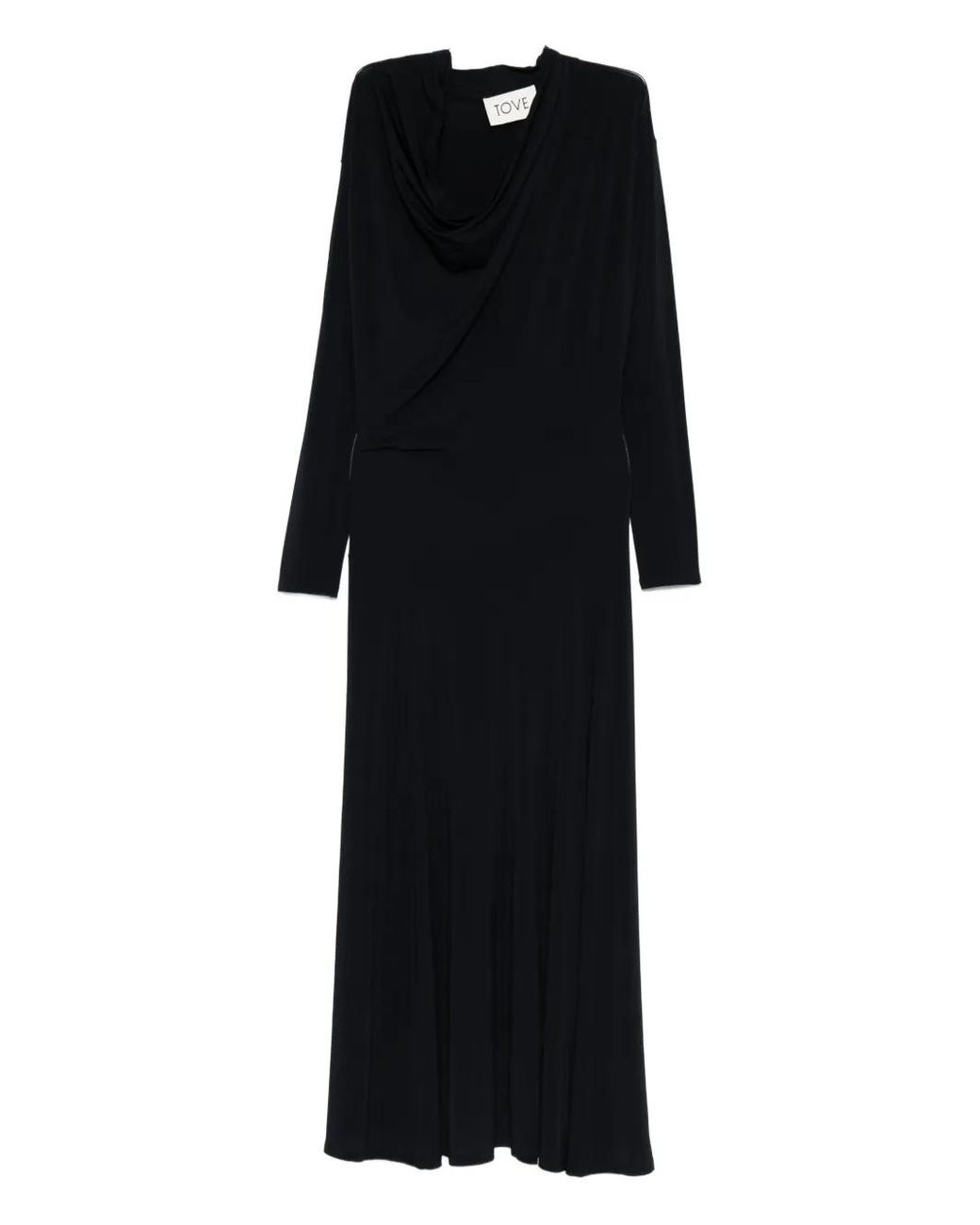 TOVE Eadan Maxi Dress in Black | Lyst UK