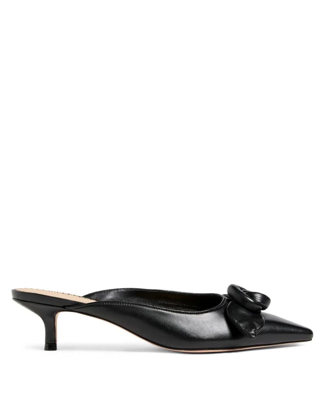 Cinq À Sept Layla Rose-Detail Heel Mules in White | Lyst UK