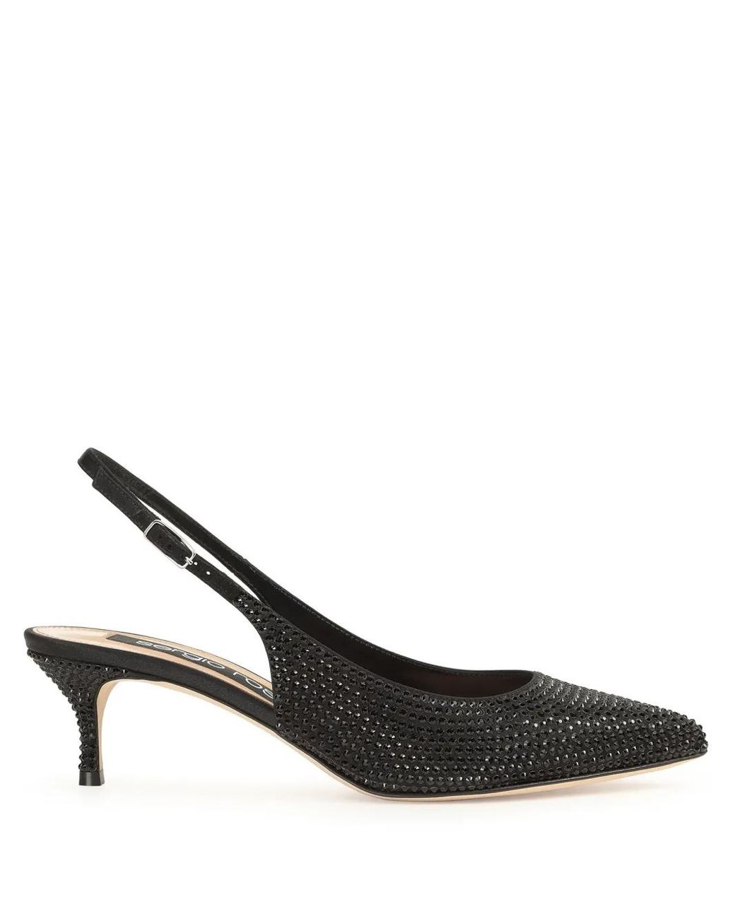 Sergio Rossi 50Mm Godiva Pumps in Black | Lyst