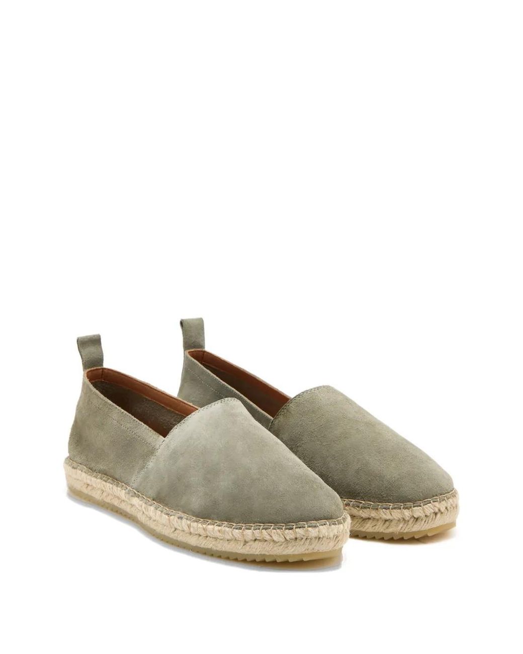 Frescobol Carioca Helio Pull-Tab Espadrilles in Gray for Men | Lyst