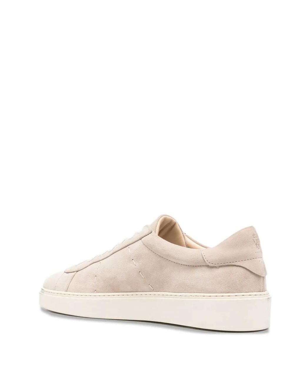 Eleventy Suede Leather Trainers in Natural for Men | Lyst