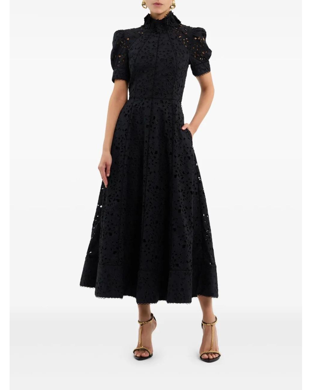 Rebecca Vallance Kitsu Dress in Black | Lyst