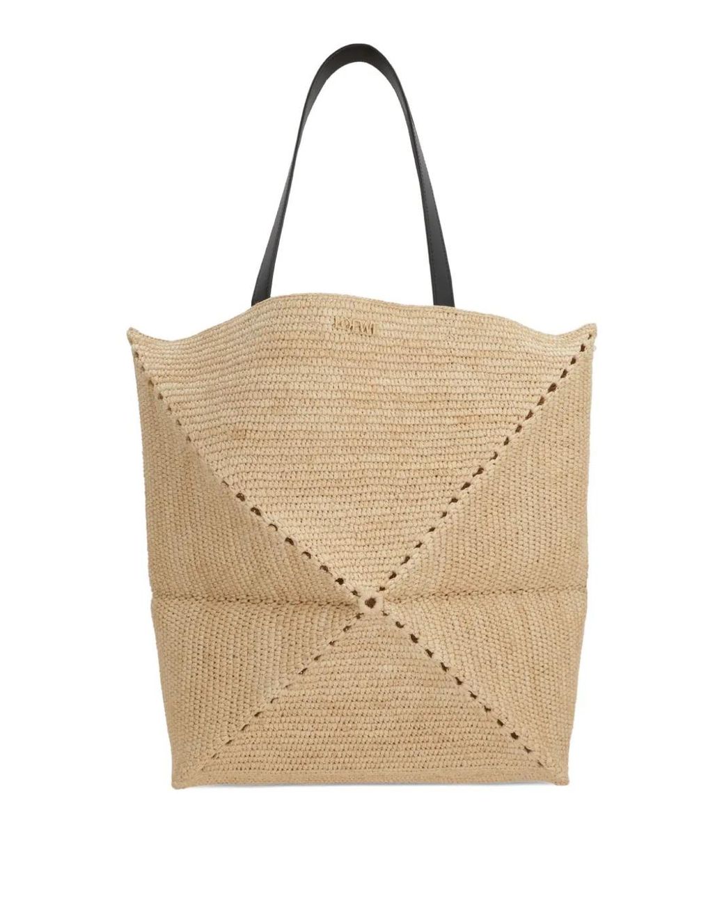 Loewe Woven Straw Tote Bag in Natural for Men | Lyst