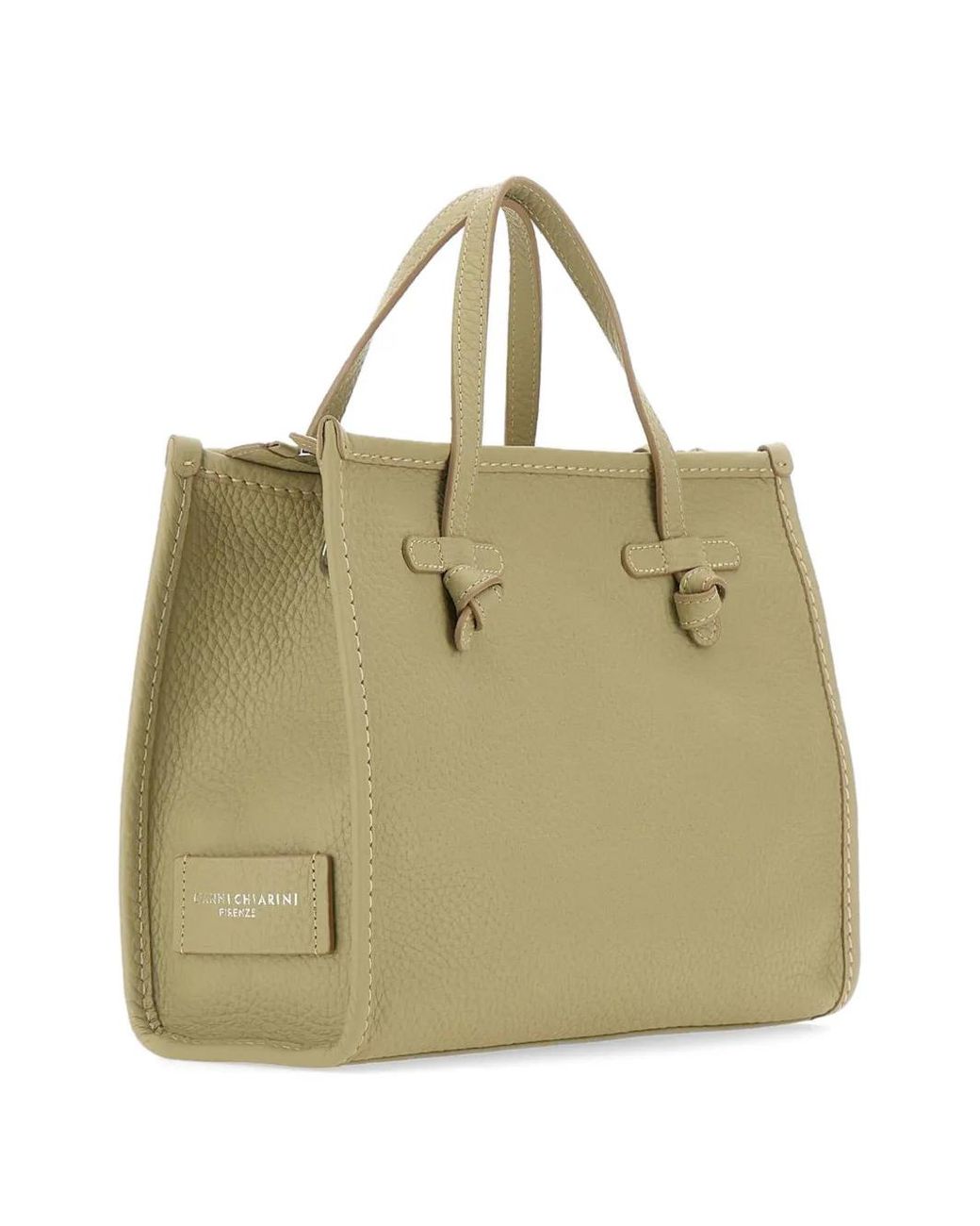 Gianni Chiarini 32 Miss Marcella Knot Tote Bag in Natural | Lyst