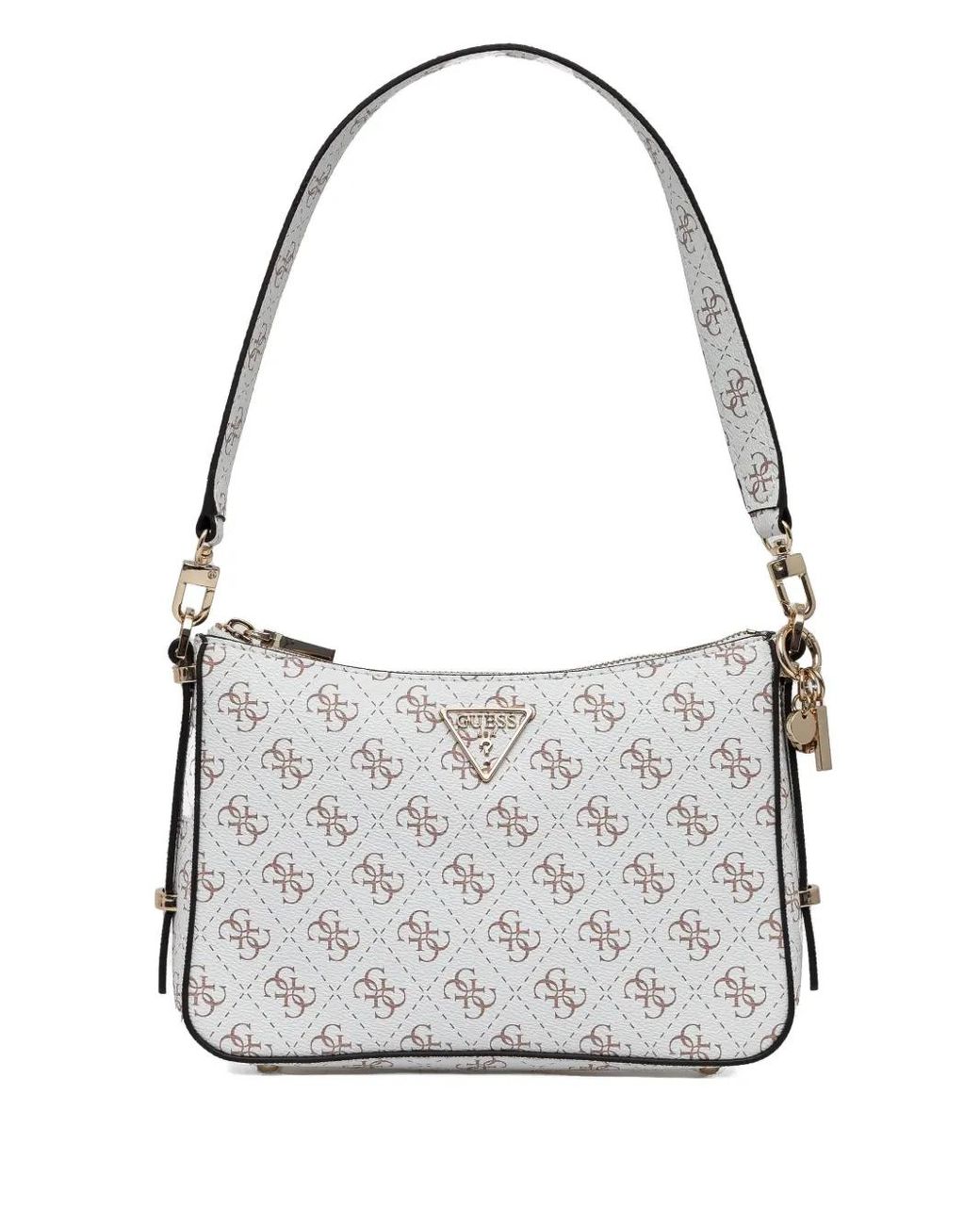 Guess Monogram-Pattern Tote Bag in Gray | Lyst