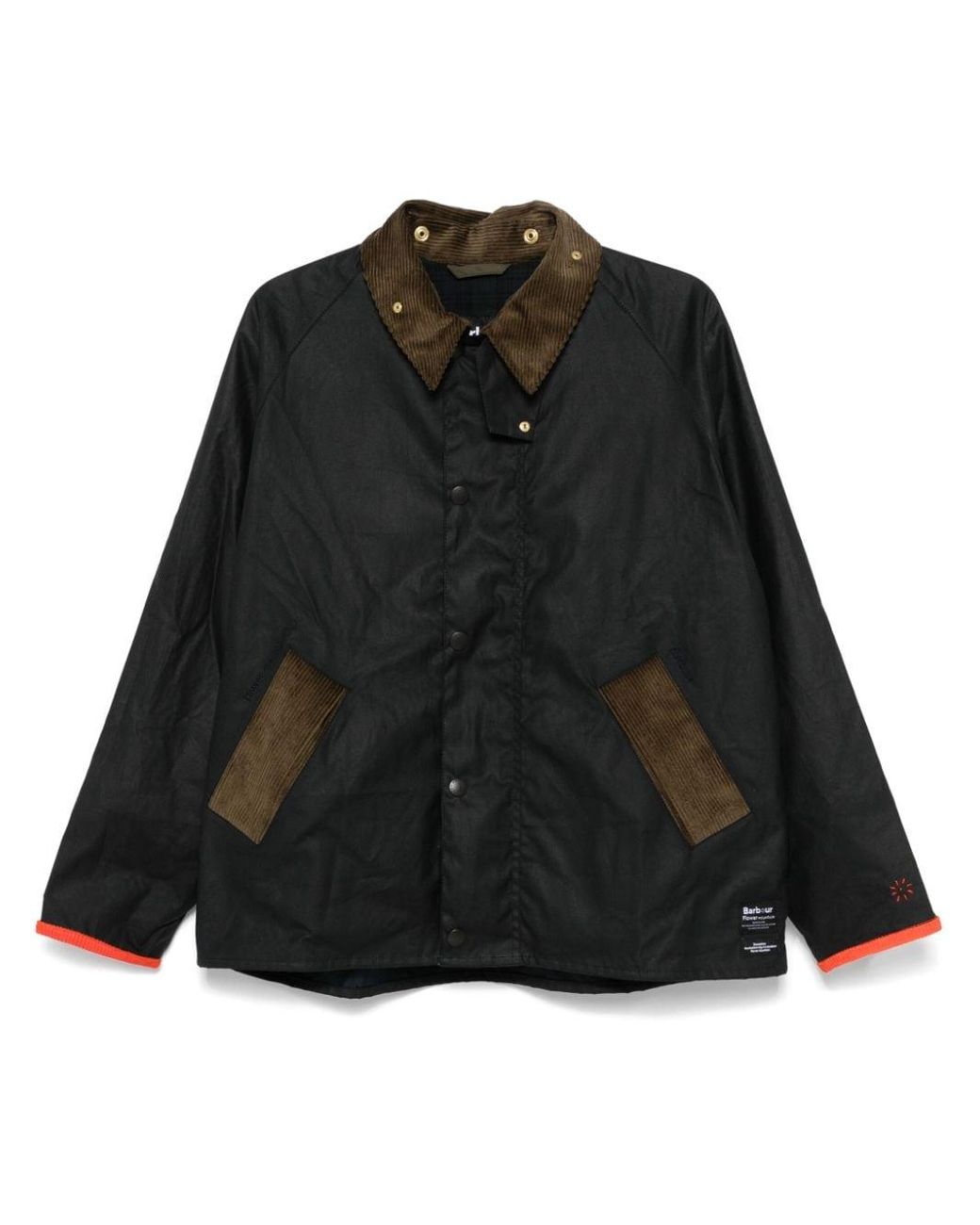 Barbour X Flower Mountain Transport Jacket in Black for Men | Lyst