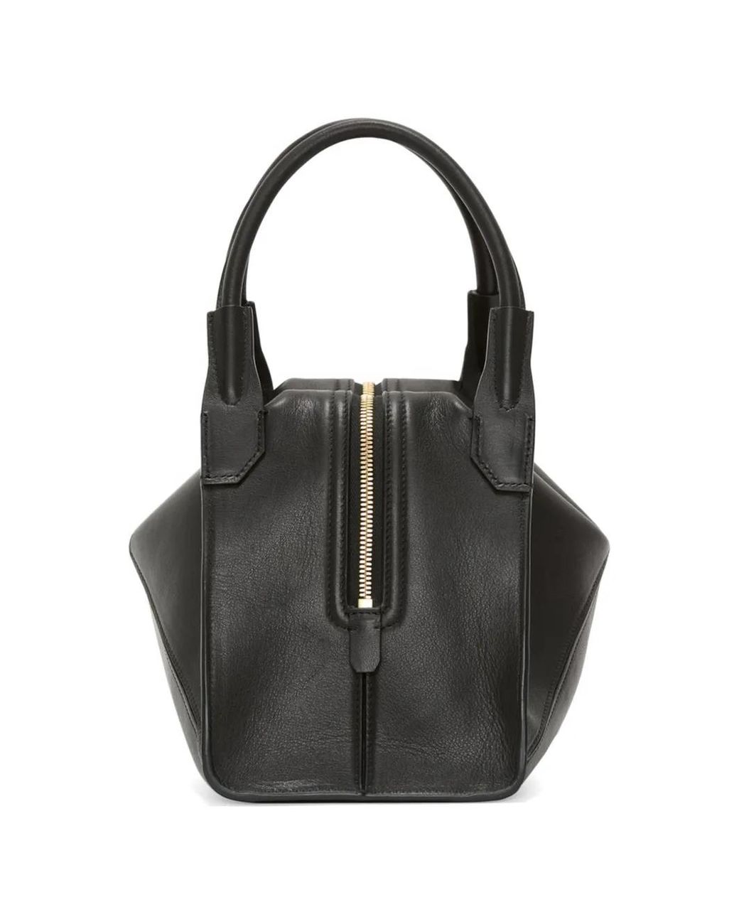 Victoria Beckham Sac Cabas En Cuir À Design Plissé in Black | Lyst