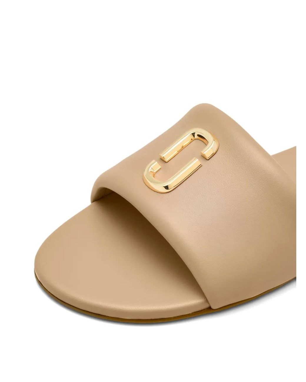 Marc Jacobs The Snapshot Slides in Natural | Lyst