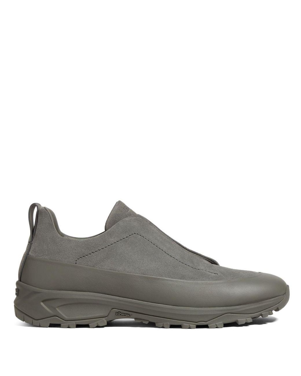 ZEGNA Triple Stitch Monte Sneakers in Gray for Men | Lyst