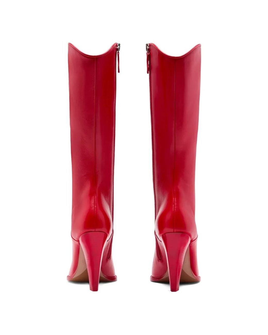 Paris Texas Nadia Pointed-Toe Boots in Red | Lyst