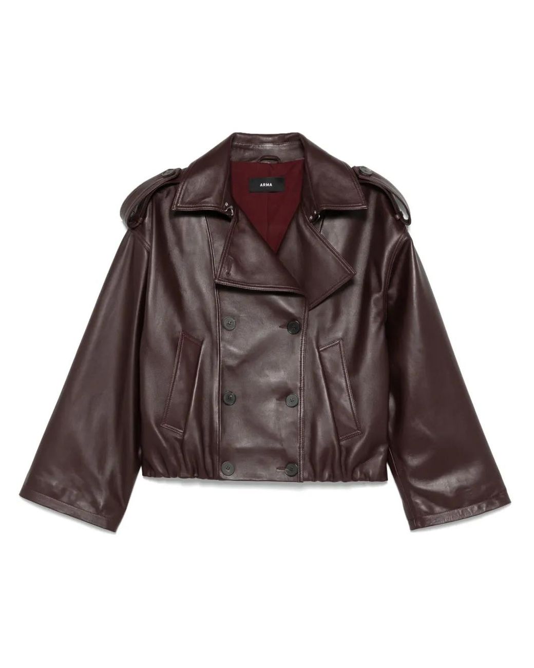 Arma Rima Jacket in Brown | Lyst