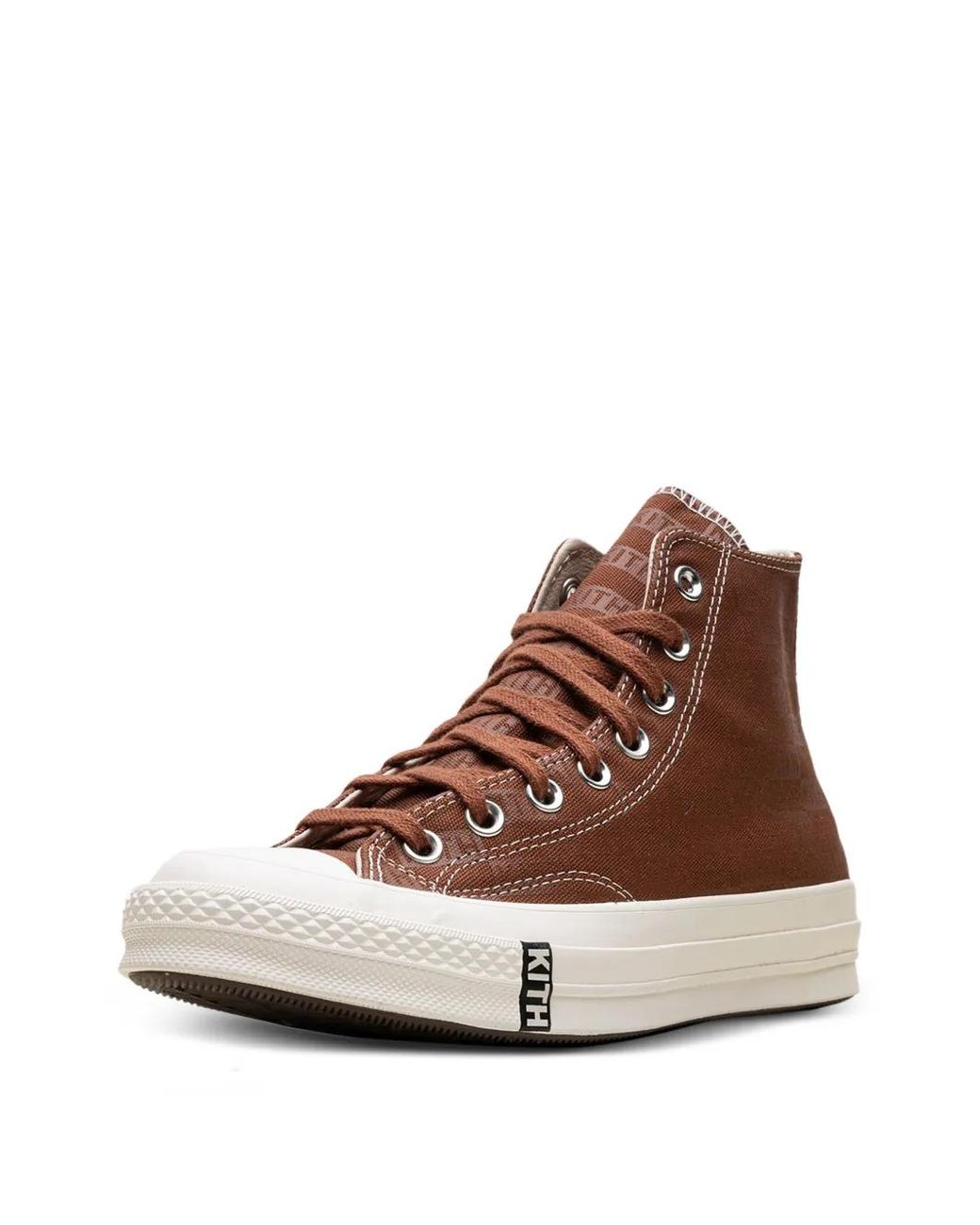 Converse X Kith Chuck 70 High Monogram Sneakers in Brown for Men | Lyst