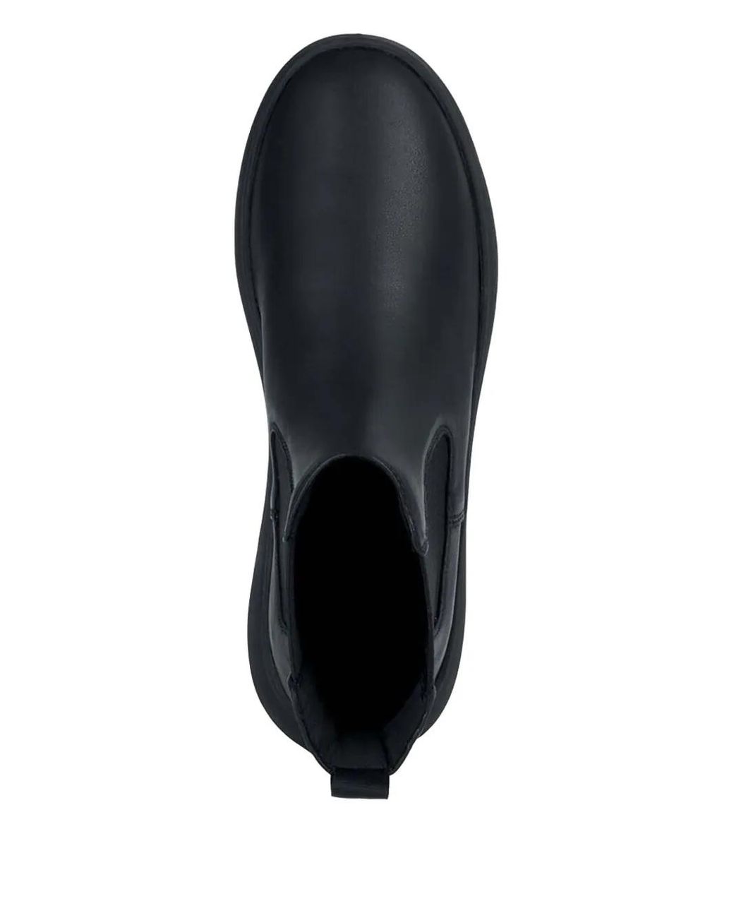 Geox Rubber-Sole Chelsea Boots in Black | Lyst