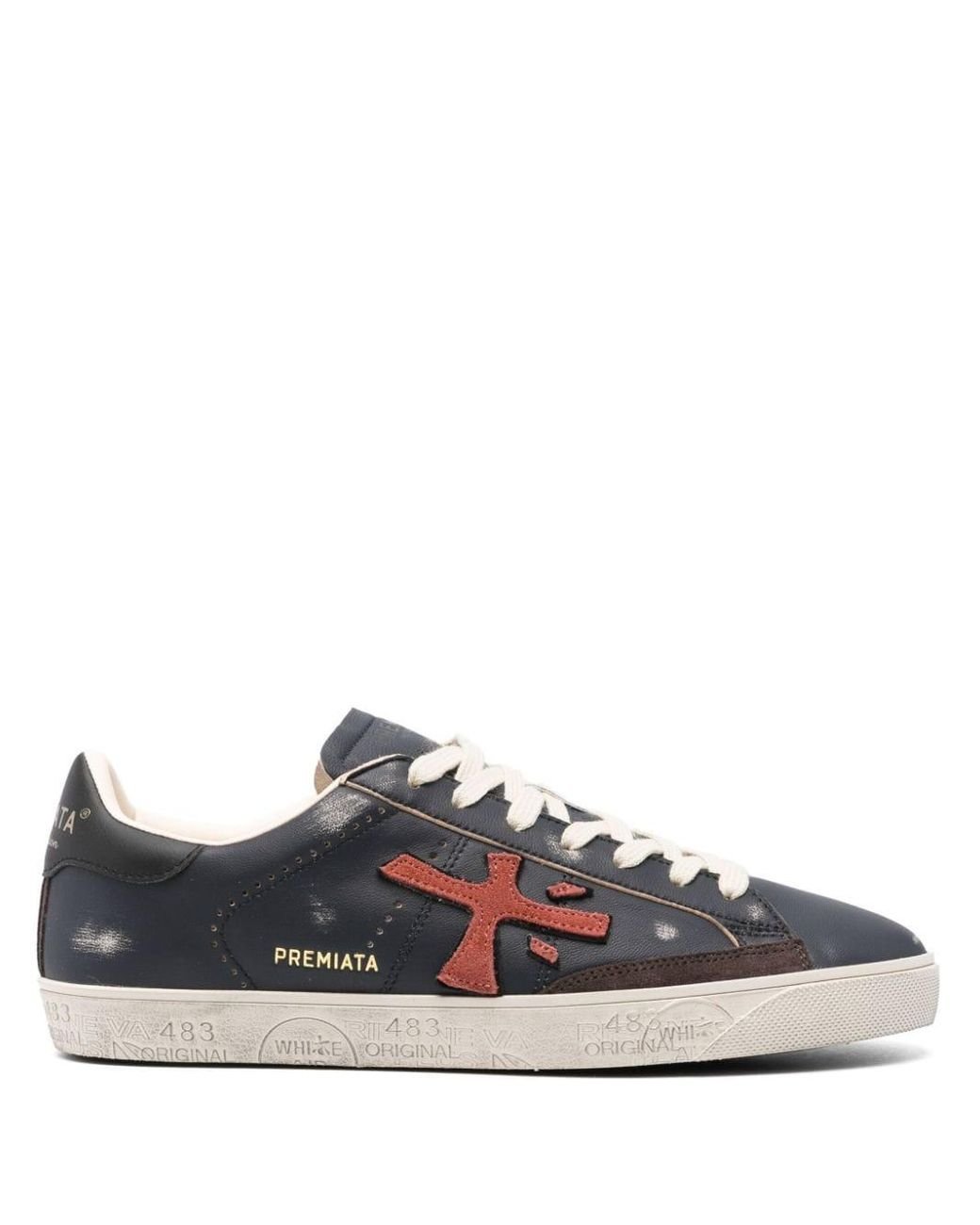 Premiata Steven 7102 Sneakers in Blue for Men | Lyst