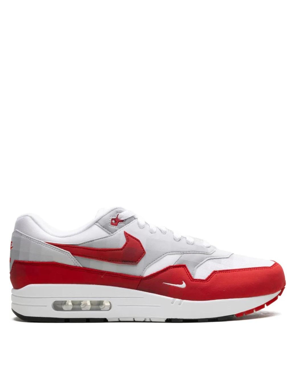 Nike Air Max 1 Low "Poly" Sneakers in Red for Men | Lyst