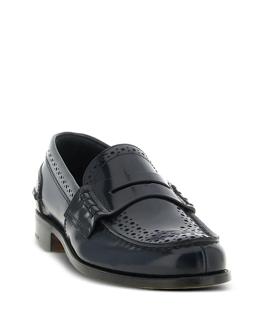 Church's Robin Leather Loafers in Blue | Lyst