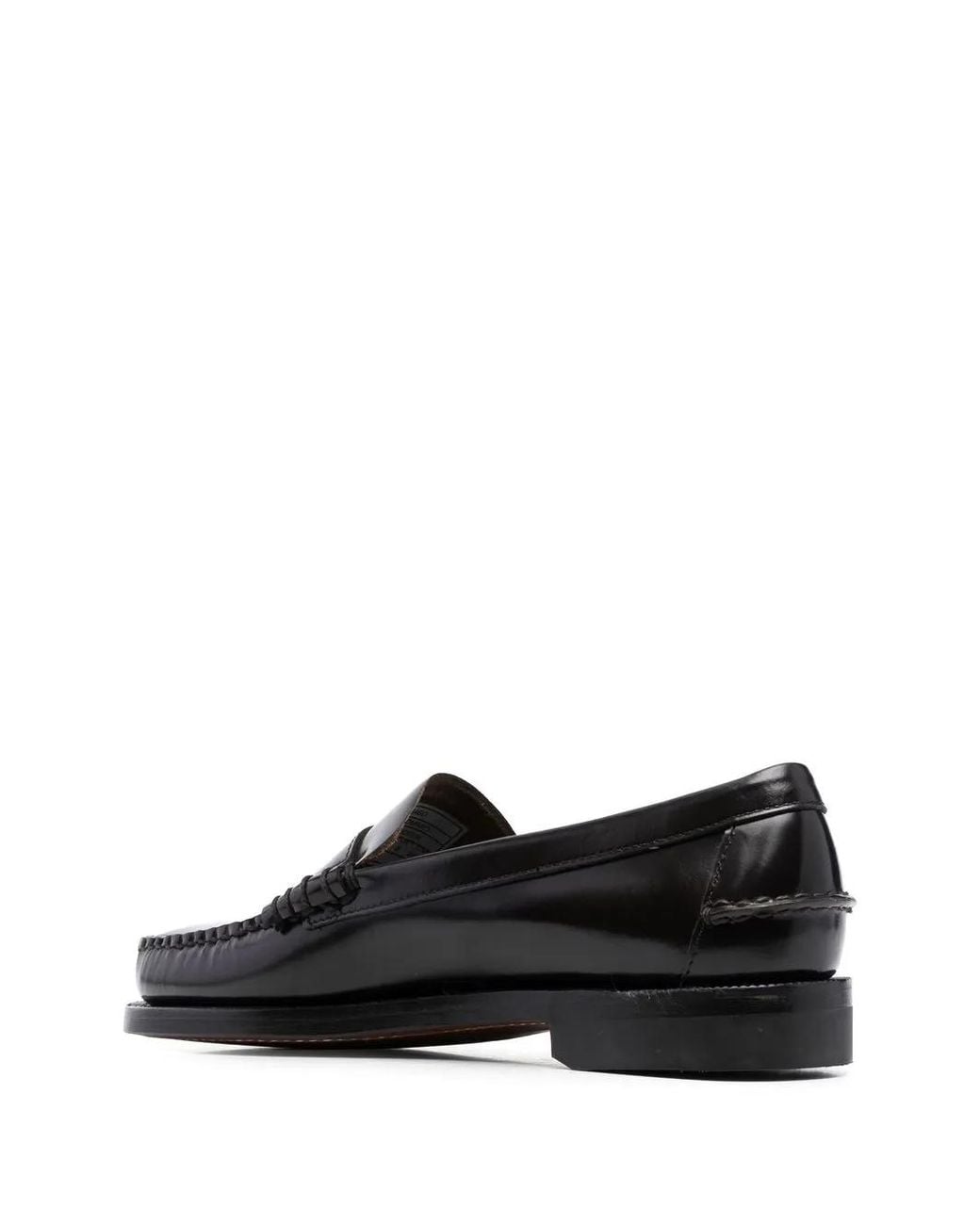 Sebago Classic Slip-On Loafers in Black for Men | Lyst