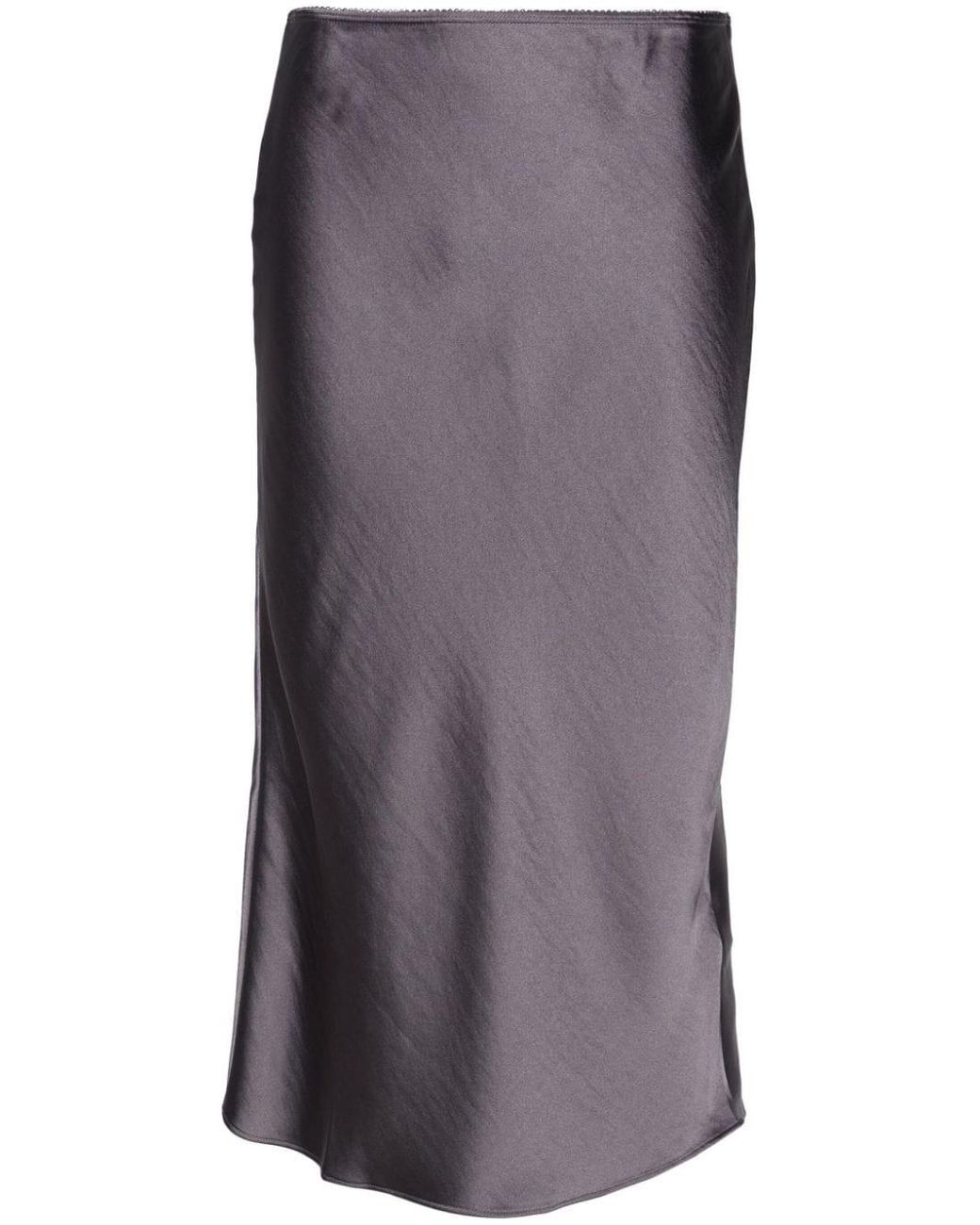 Samsøe & Samsøe Agneta A-line Midi Skirt in Purple | Lyst