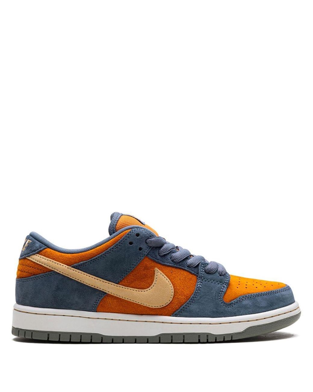 Nike Sb Dunk Low "Light Carbon/Monarch" Sneakers in Blue for Men | Lyst