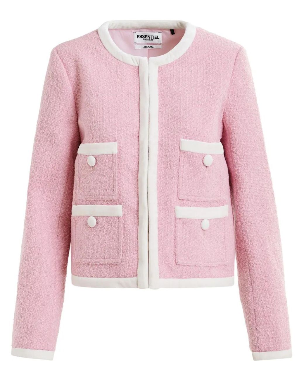 Essentiel Antwerp Howy Jacket in Pink | Lyst