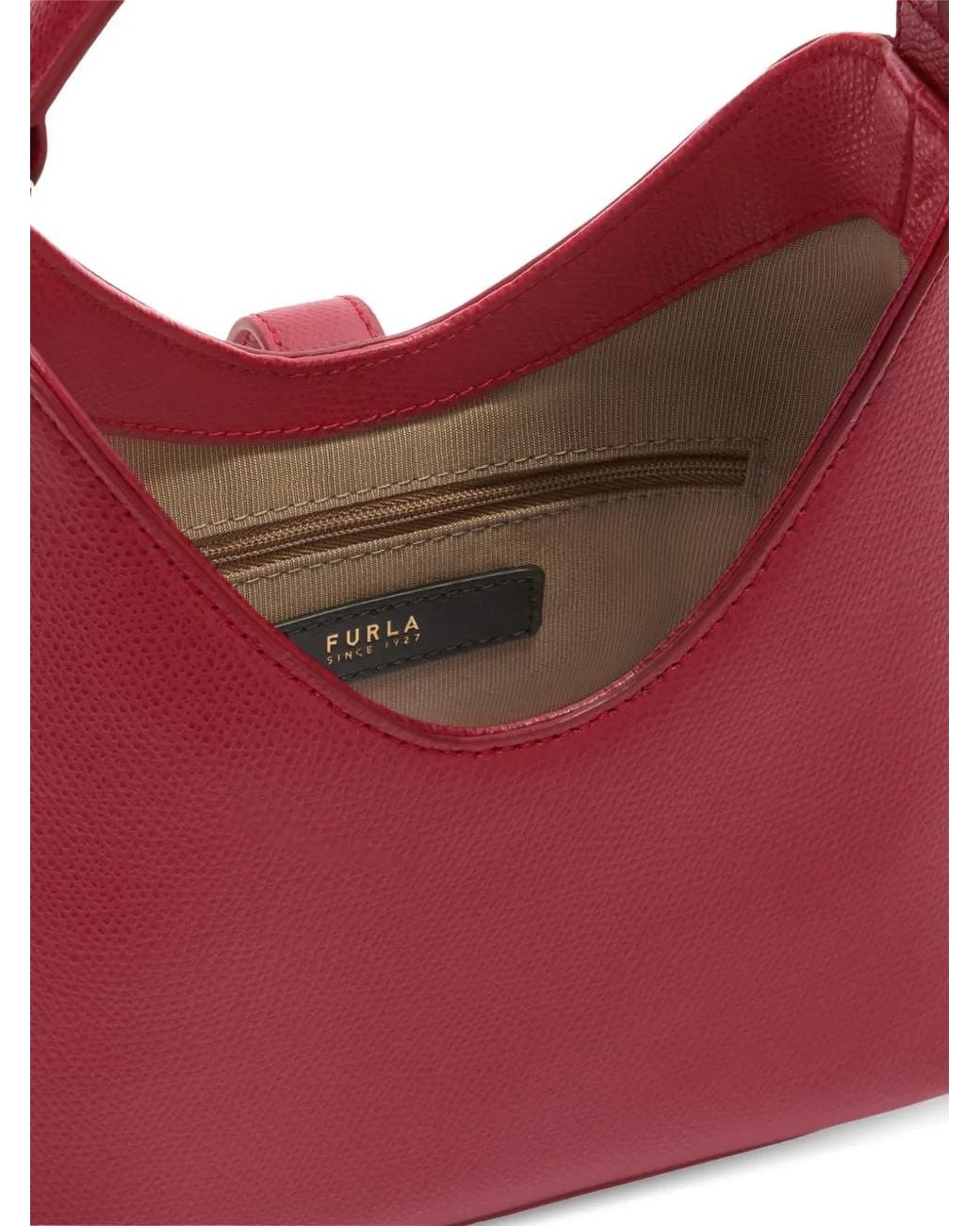Furla Mini Iride Tote Bag in Red | Lyst UK