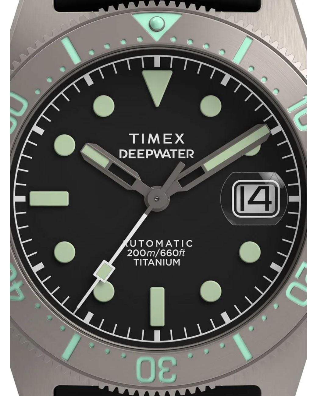 Timex Deepwater Reef 200 41Mm in Black for Men | Lyst