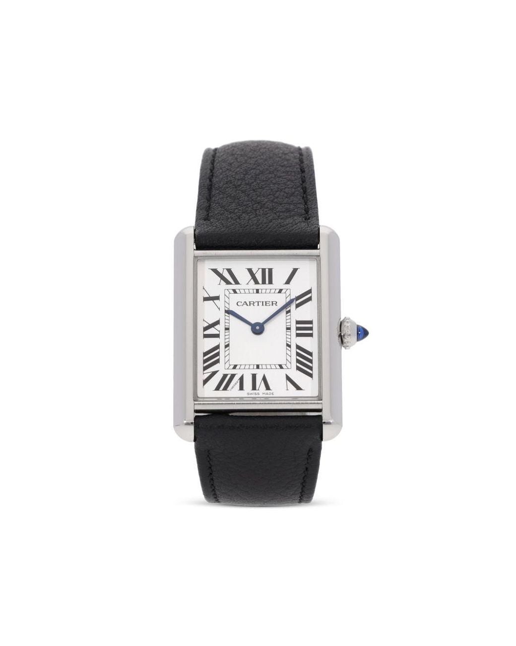 Cartier 2024 Unworn Tank Must 33.7mm in White | Lyst