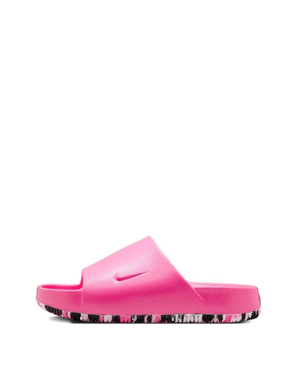 Nike Leopard-Print Slides in Pink | Lyst