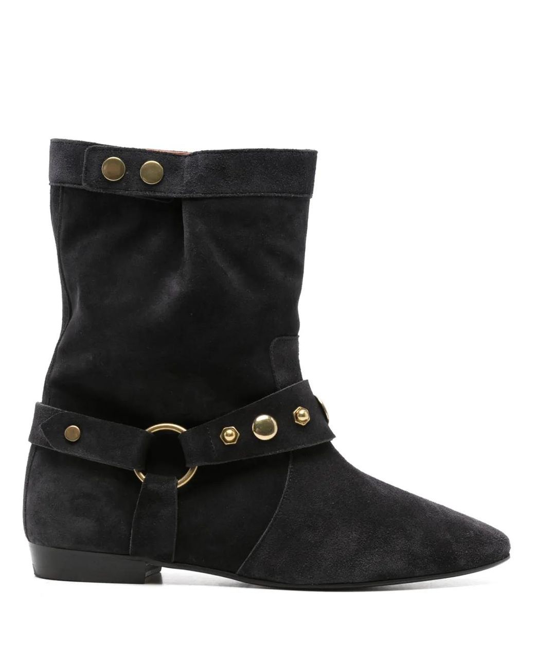 Isabel Marant Stania Boots in Black | Lyst